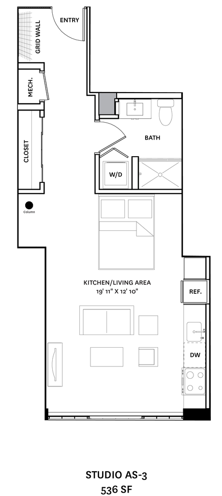 Luxury Features Await | The Graphic Lofts Charlestown Apts!